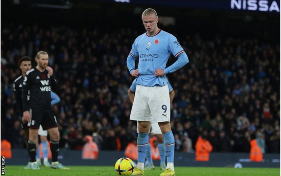 Erling Haaland says penalty against Fulham ‘one of the most nervous ...