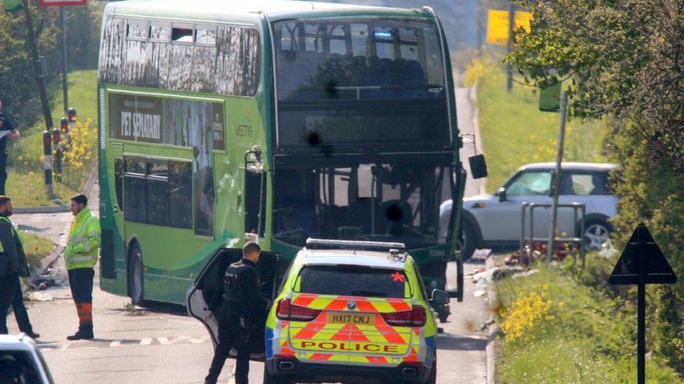 Isle of Wight crash: Yvonne Copland, 64, named as victim - BBC News