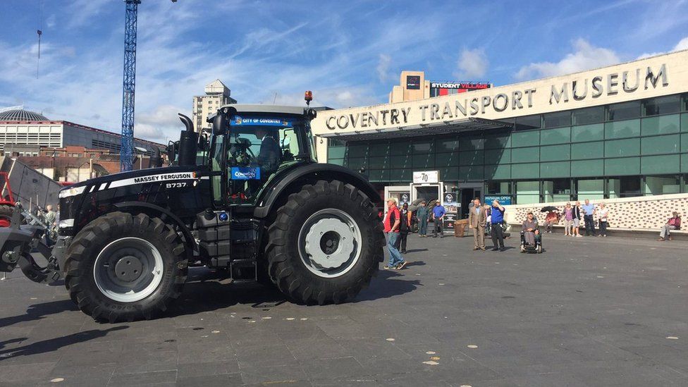 Tractor parade in Coventry marks 70th anniversary of Massey Ferguson ...
