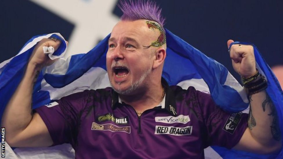 Peter Wright beats Michael van Gerwen to win first PDC Darts ...