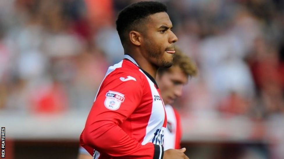 Reuben Reid: Exeter City striker aims to be League Two top scorer - BBC ...