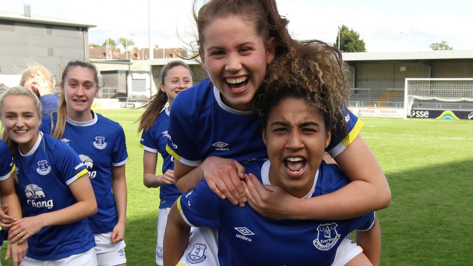 Everton Ladies: Gabby George becomes WSL 1 club's first full-time ...