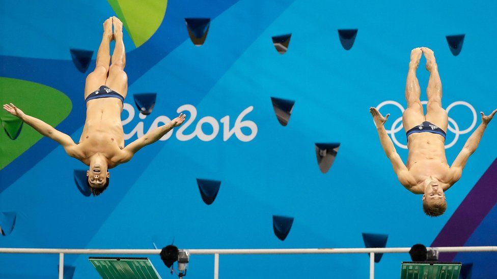 Rio 2016: Near-death diver Chris Mears inspired by survival - BBC News