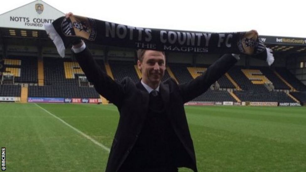 Jamie Fullarton: Clean slate for Notts County players and staff - BBC Sport
