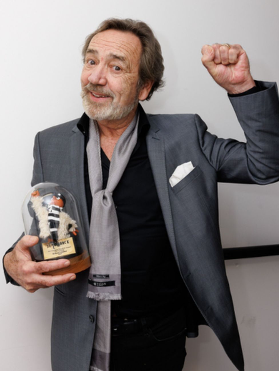 Comedy legends receive bespoke Morph awards at Slapstick Festival - BBC ...