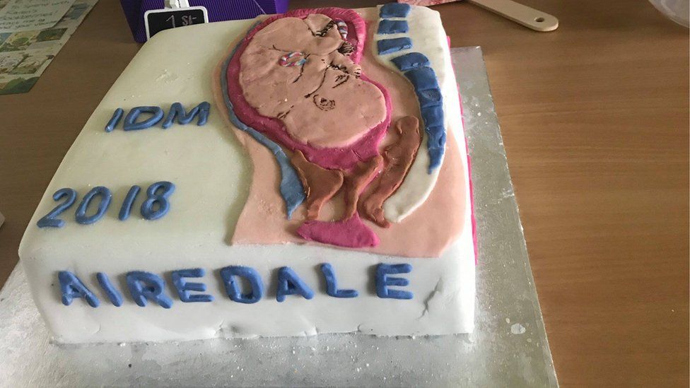 In pictures: Great Midwifery Cake Off - BBC News