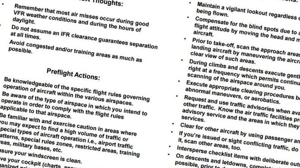 Fighter pilots told 'keep windscreens clean' to avoid crashes - BBC News