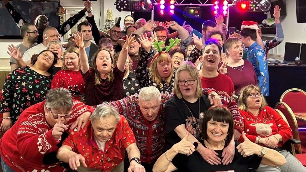 Ilkeston disco for disabled adults grows into key social event - BBC News