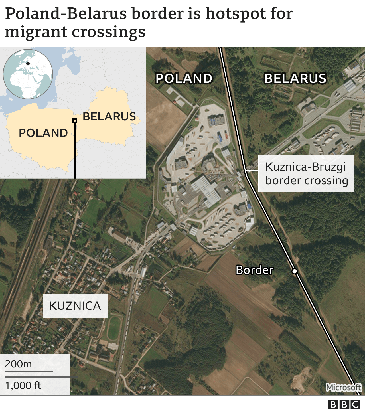 Belarus migrant crisis: British army engineers to help at Polish border ...