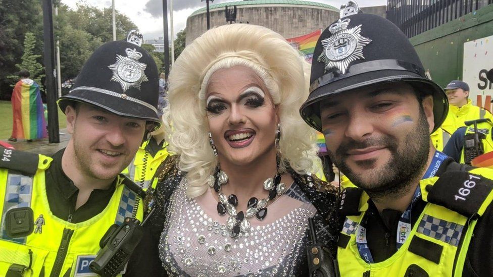 Newcastle and Hull Pride: Cities celebrate diversity - BBC News