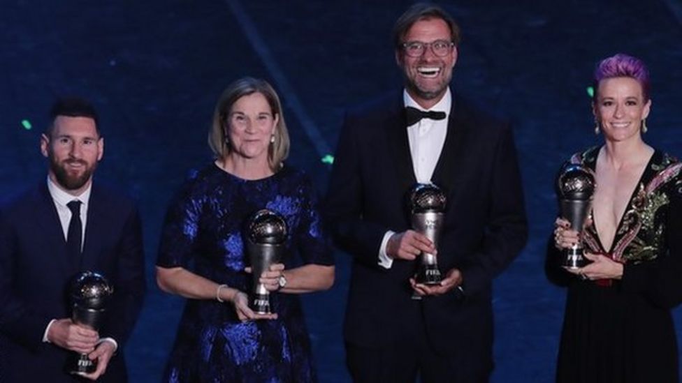 The Best Fifa Football Awards 2019: All the winners - BBC Newsround