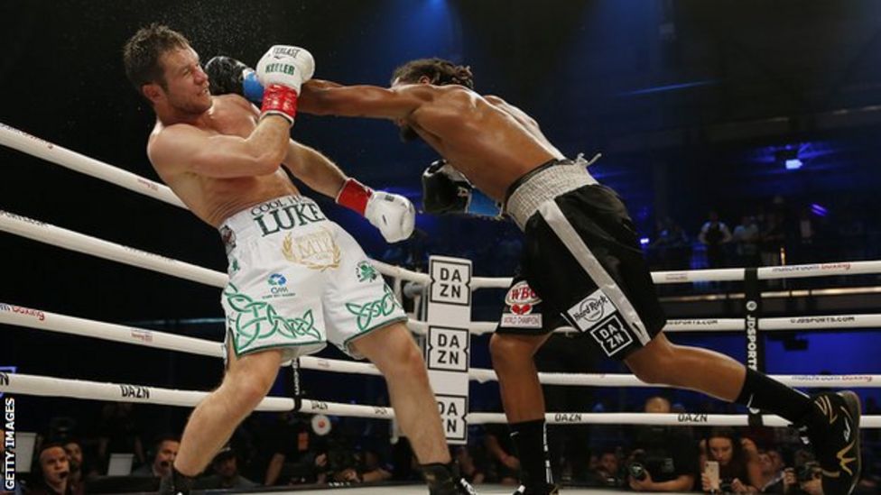 WBO middleweight title: Ireland's Luke Keeler outclassed by Demetrius ...