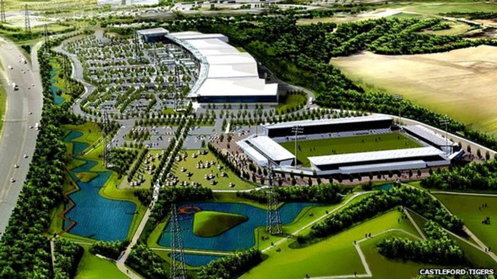 Castleford Tigers' new stadium plans get final approval - BBC News