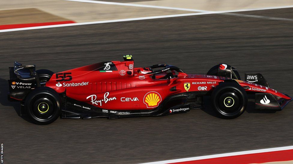 The images from F1 testing - BBC Sport