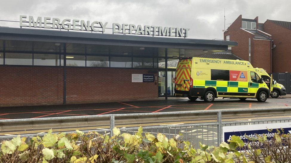 Chesterfield Royal Hospital: Work begins on new £24m development - BBC News