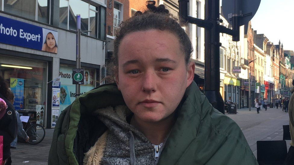 Leicester McDonald's worker tips water on homeless woman - BBC News