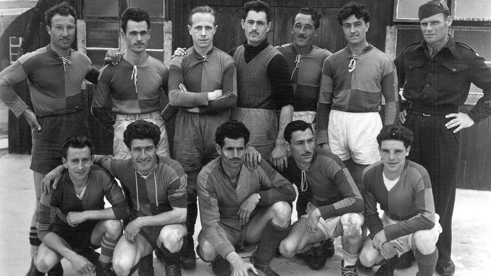 The Italian prisoners who found 'escape' in football - BBC News
