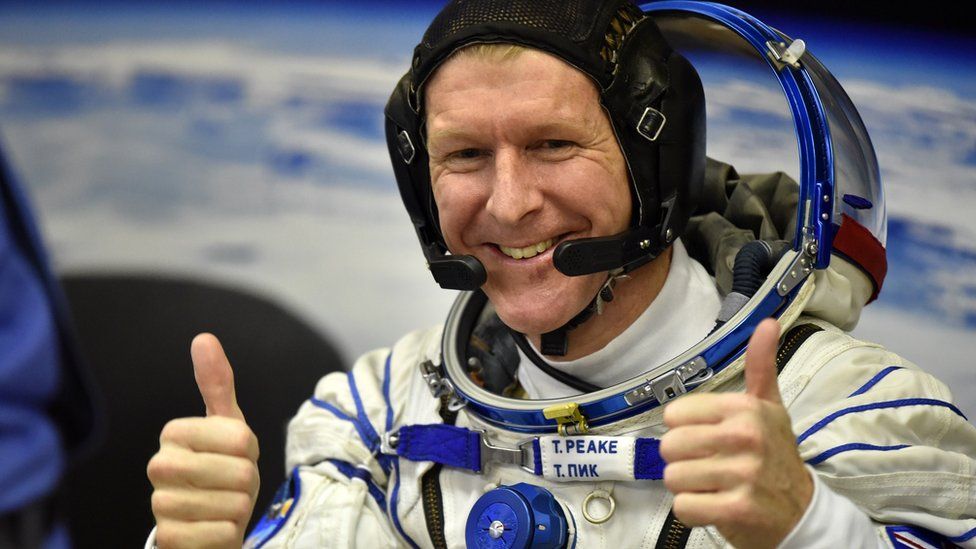 Newton's apple pips sent to Tim Peake on ISS - BBC News