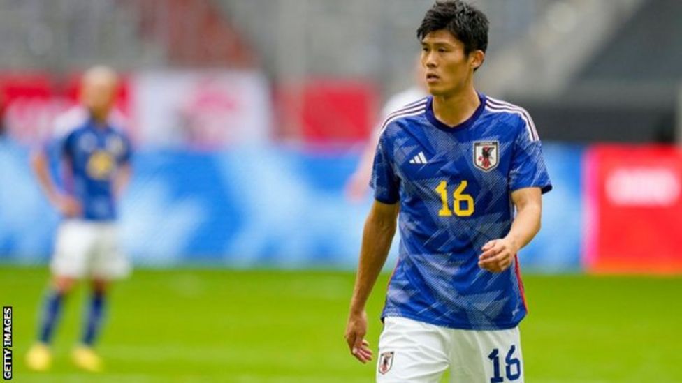 World Cup 2022: Arsenal's Takehiro Tomiyasu named in Japan squad - BBC Sport