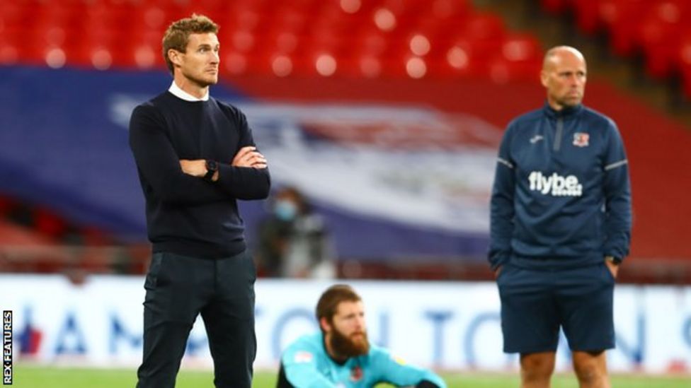 Matt Taylor: Exeter City boss criticises Grecians' 'softness' after ...