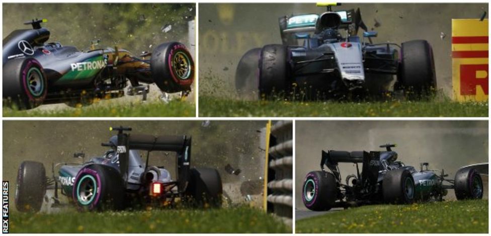 Austrian Grand Prix: Drivers split over kerbs after crashes - BBC Sport