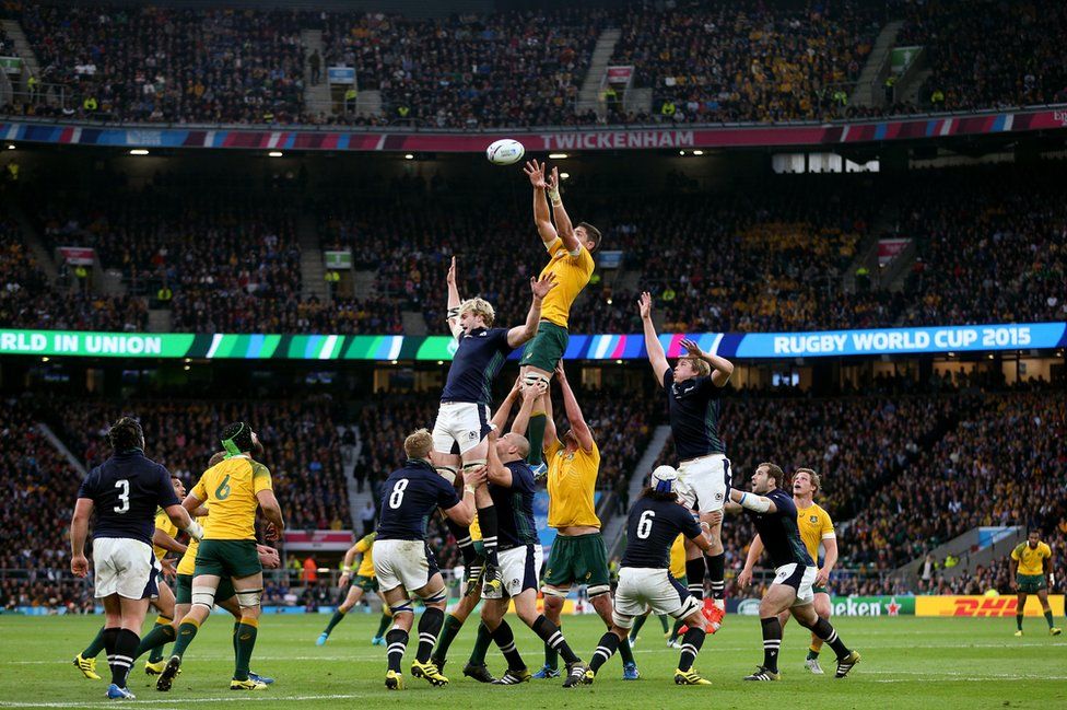 Photographing the Rugby World Cup - BBC News