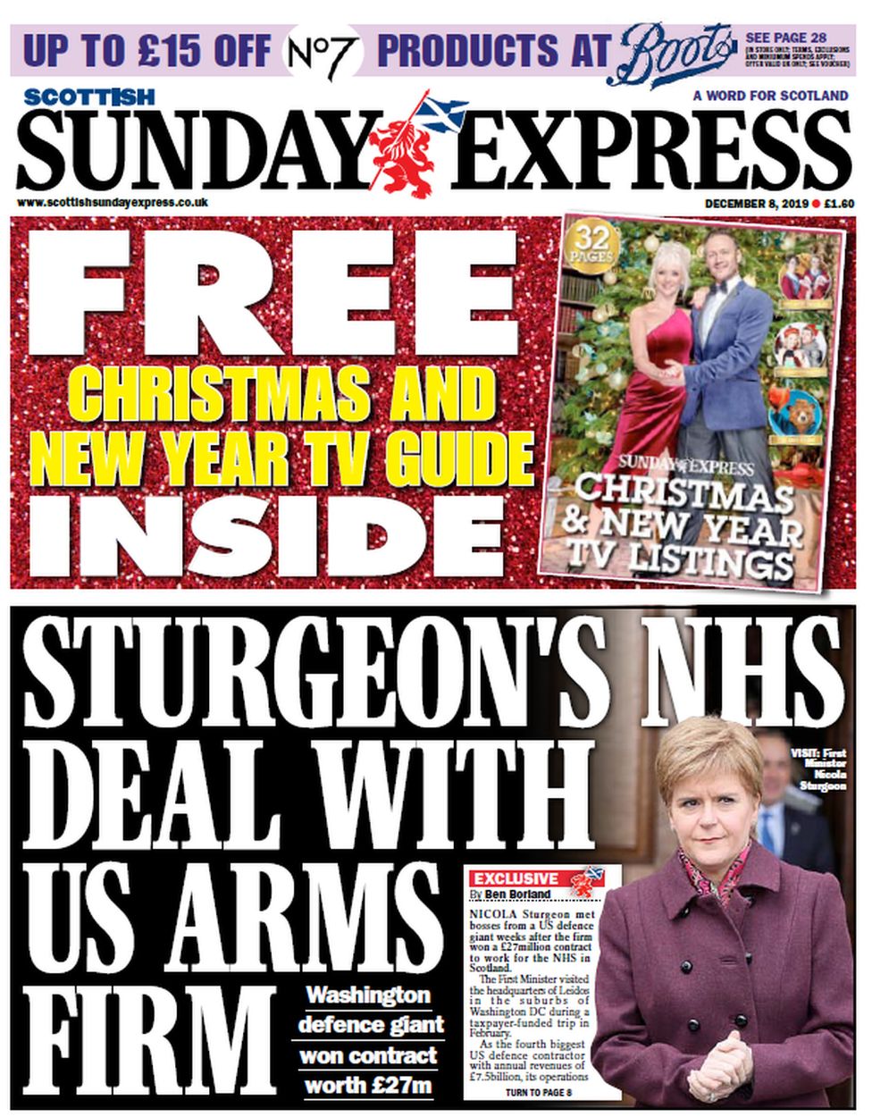 Scotland's papers: Sturgeon wants five more years in power - BBC News