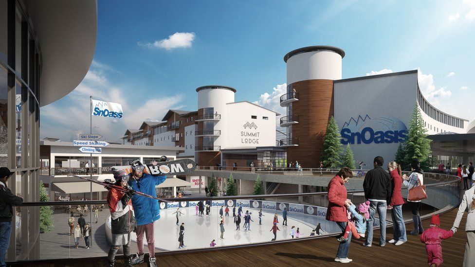SnOasis: £500m winter sports complex wins backing - BBC News
