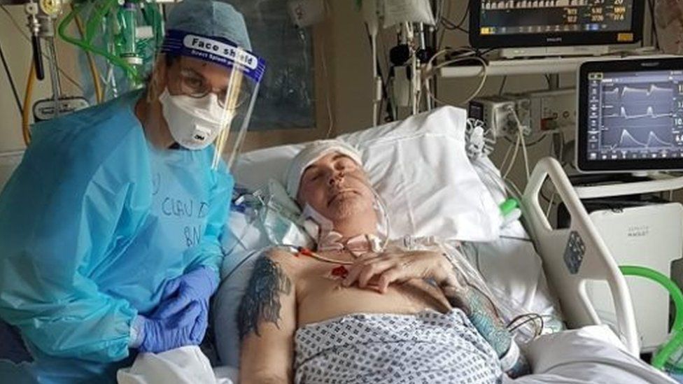 Heart transplant patient 'feels lucky' 30 years after operation - BBC News