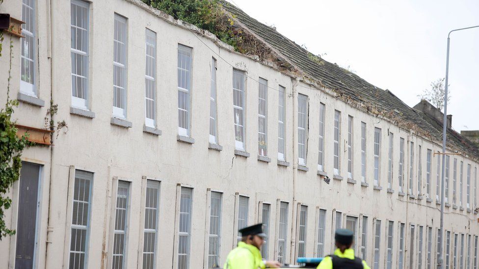 Newtownards high wind building collapse concerns - BBC News