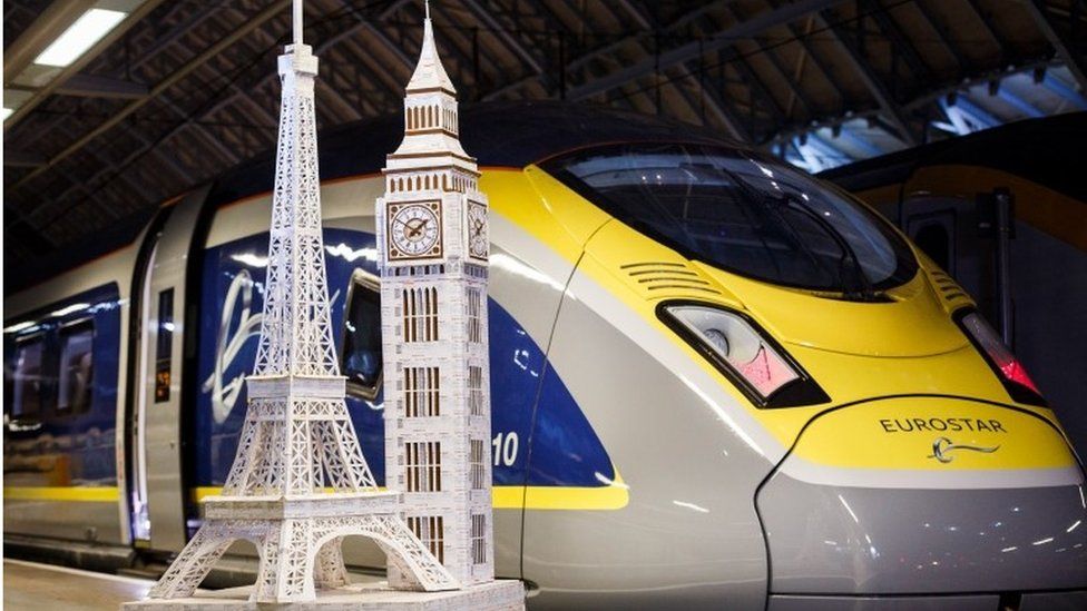 Eurostar says strong pound and Paris attacks cut profits - BBC News