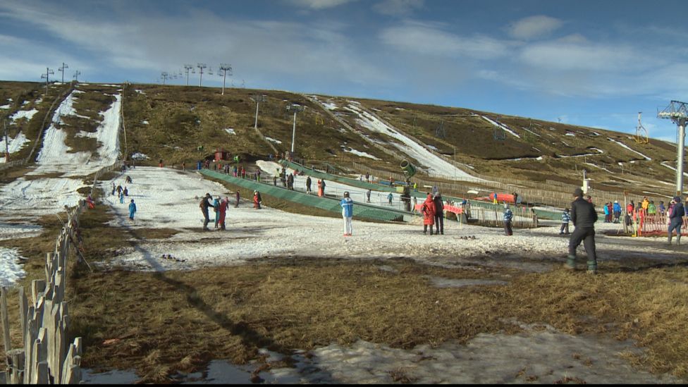 Scotland's latest ski season 'marginally better than worst' - BBC News