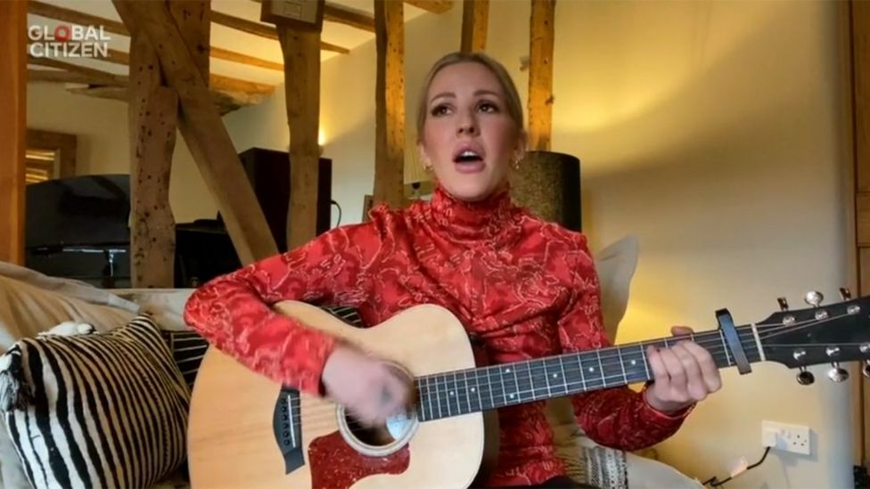 Together At Home concert: 9 things we spotted - BBC News