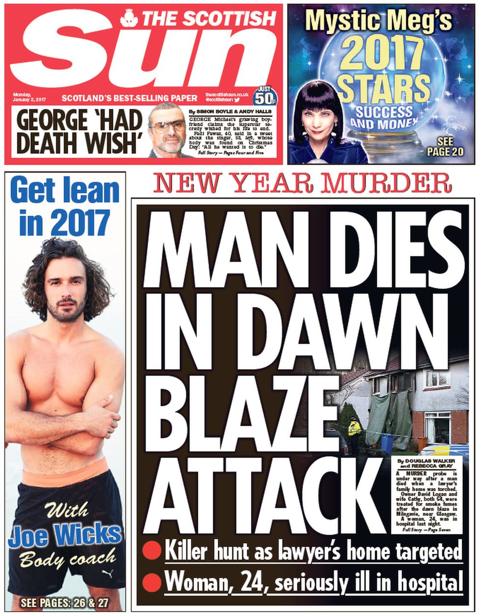 Scotland's papers: New independence poll and 'loony dookers' - BBC News