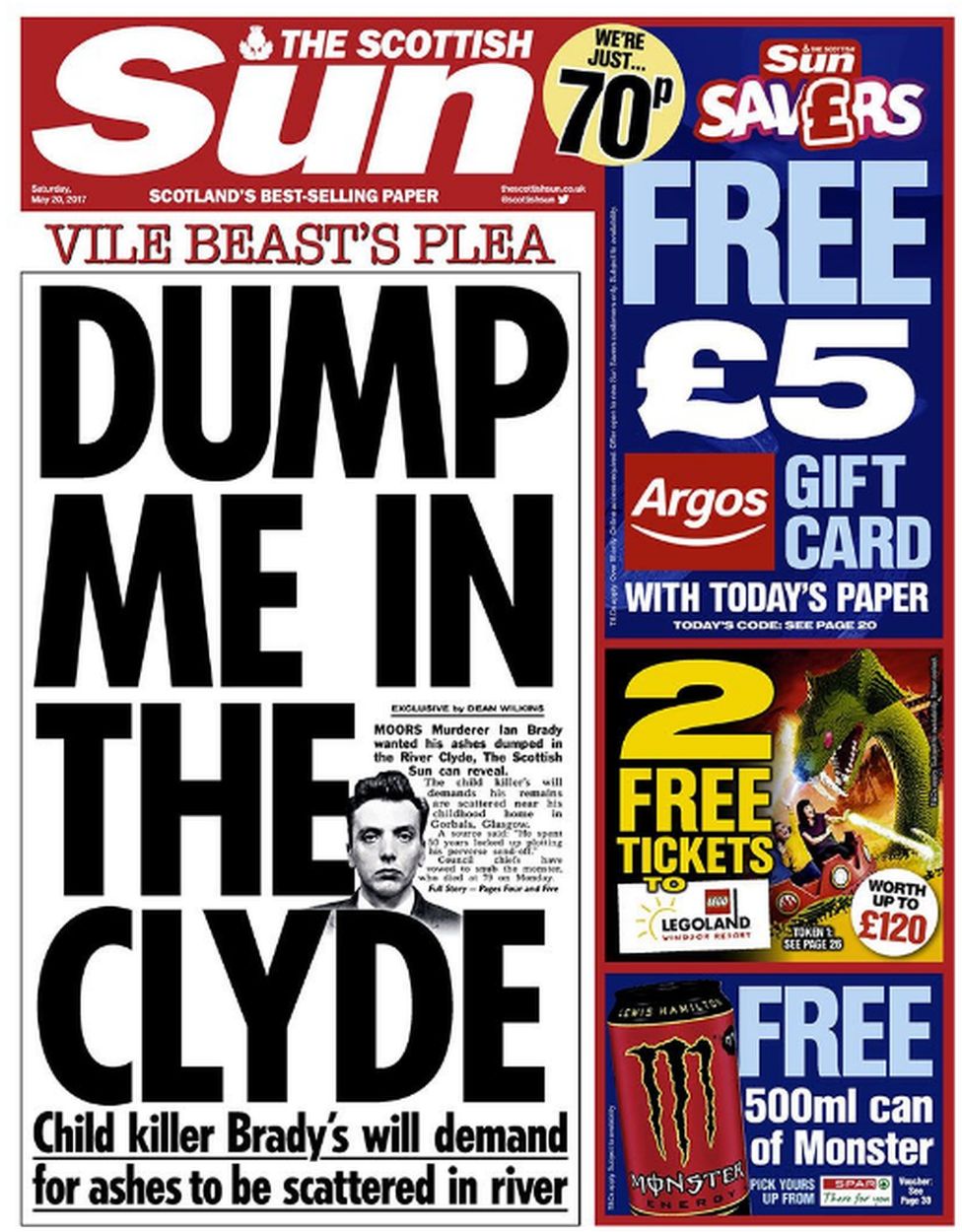 Scotland's papers: May on the Union and winter fuel benefit - BBC News