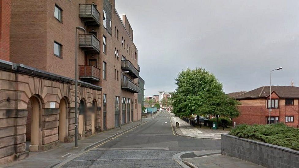 Liverpool dog attack: Man in hospital, animal dies - BBC News