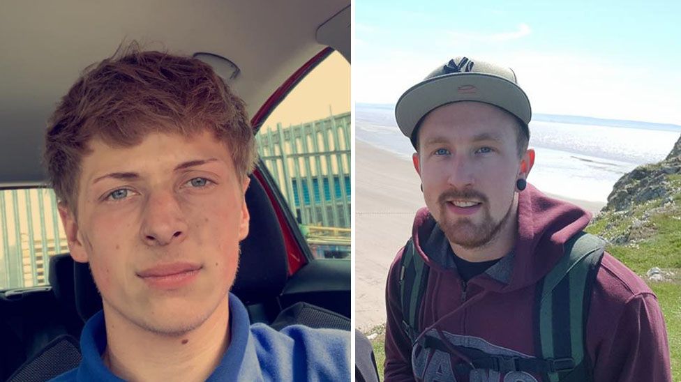 Hugging friends fell over seafront wall on Spanish holiday - BBC News