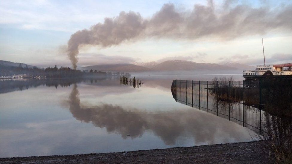 Cameron House fire: Two dead and three treated in hospital - BBC News