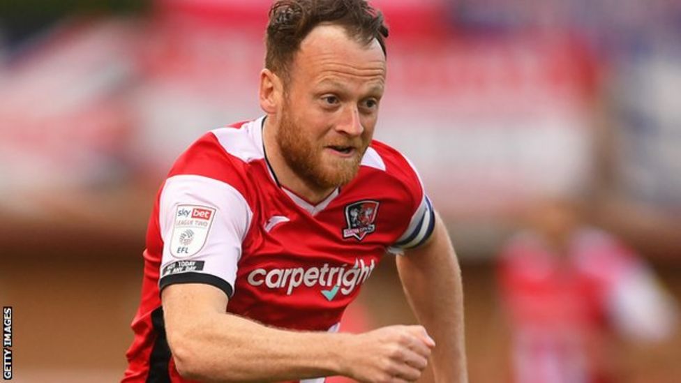Jake Taylor: Stevenage sign Exeter City captain - BBC Sport