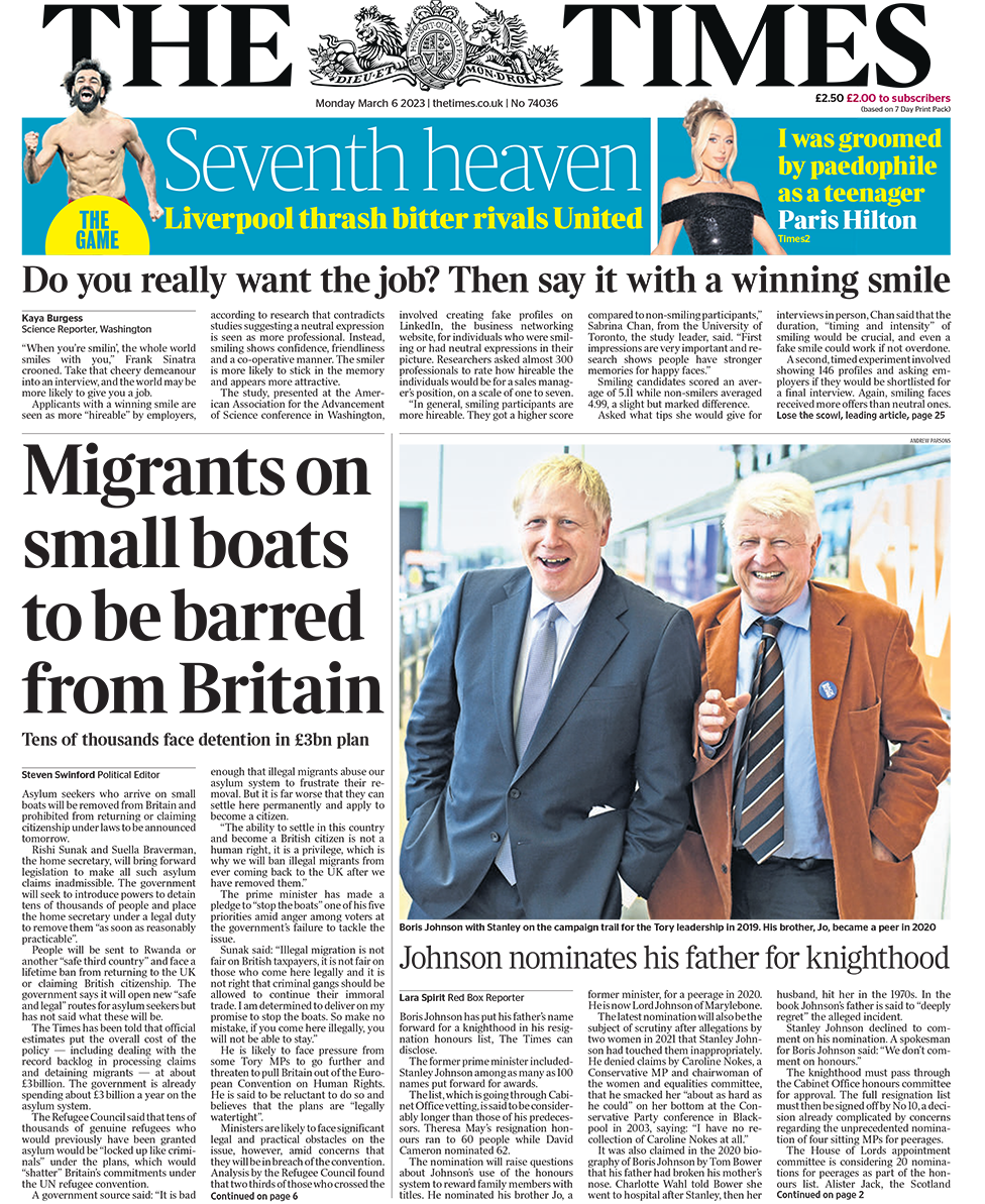 Migrant clampdown 'unworkable' and new 'tax clash' - BBC News