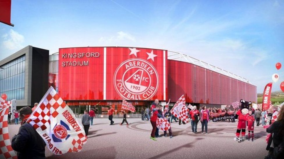 Sir Alex Ferguson statue unveiled at Aberdeen's Pittodrie Stadium - BBC ...