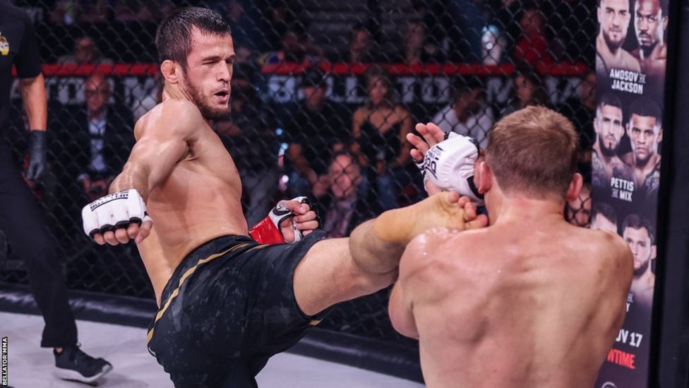 Usman Nurmagomedov: Bellator lightweight champion banned for six months ...