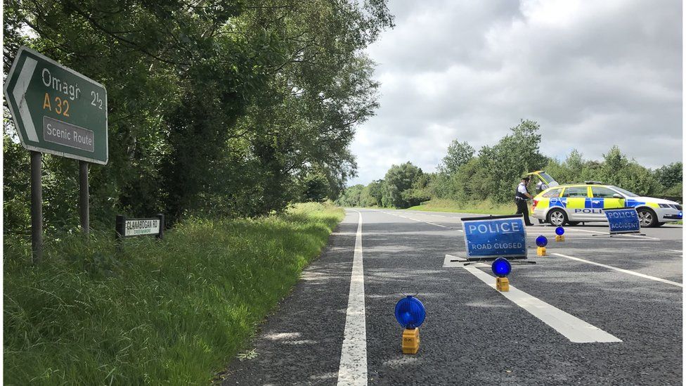 Omagh crash victim was Ryan Mahoney from Augher - BBC News