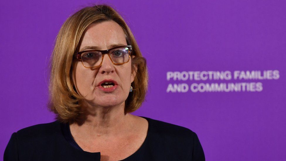 Amber Rudd: I don't agree young people have nowhere to go - BBC News