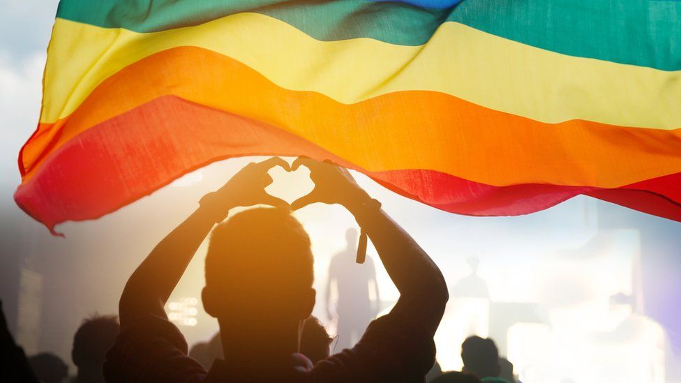 Mablethorpe Pride event gets fresh focus from roaming performers - BBC News