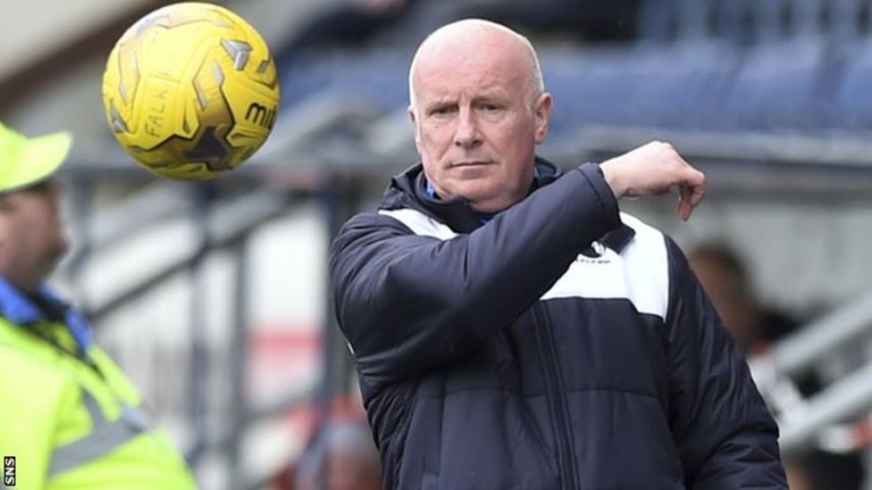 Falkirk must finish with two wins to seal second - Houston - BBC Sport