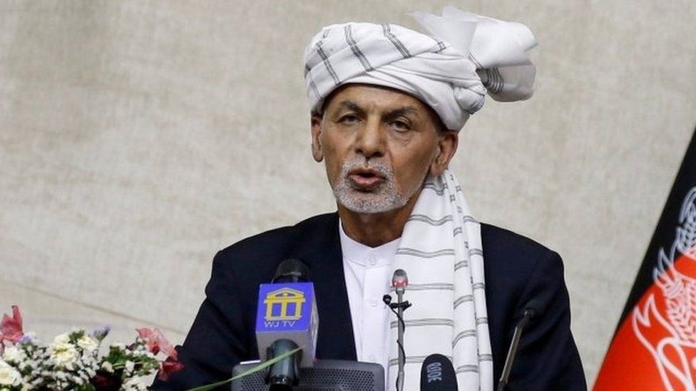 Ashraf Ghani: 'I apologise that I could not make it end differently ...