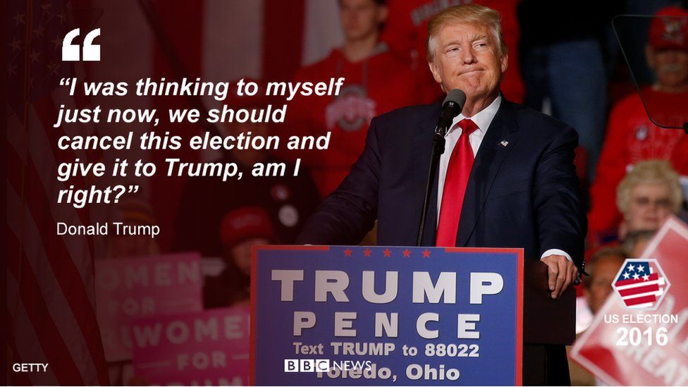 US election daily dig: Ready to air some dirty laundry? - BBC News