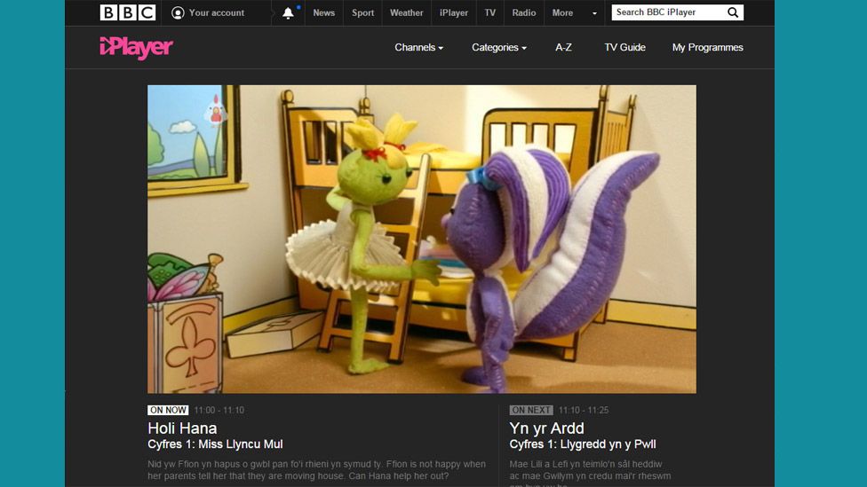 S4C sees big increase in online viewing numbers - BBC News