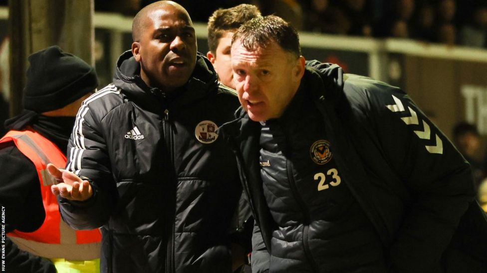 Graham Coughlan and Darren Byfield fined for red cards in Newport's ...